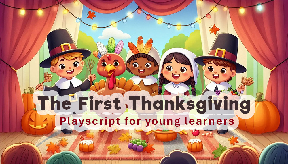 The First Thanksgiving | English Play Script for Young Learners | My ...